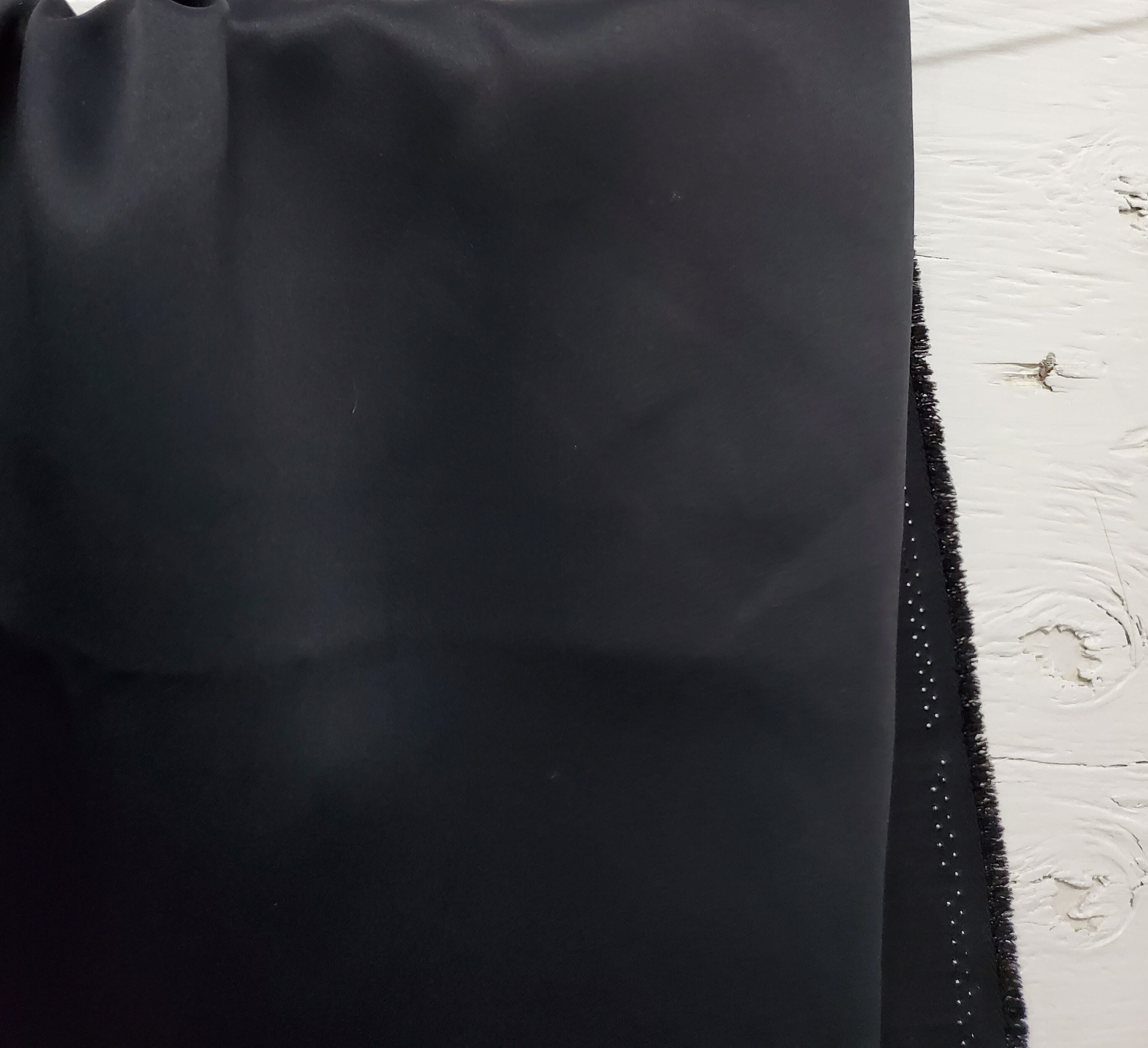 Blackout Drapery Fabric Black Color, 3 Pass Blackout Fabric, Block Out ...