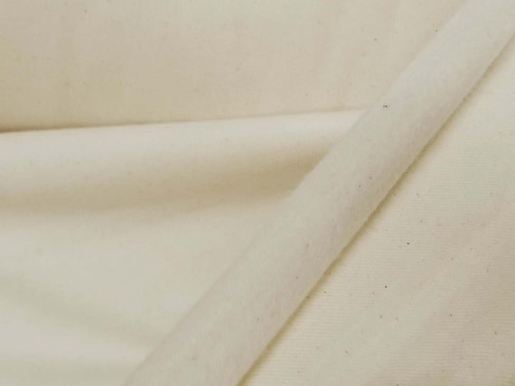 Flannel Organic Natural Fabric Unbleached Cotton Flannel - Etsy