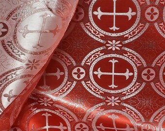 Red Liturgical Fabric - Etsy