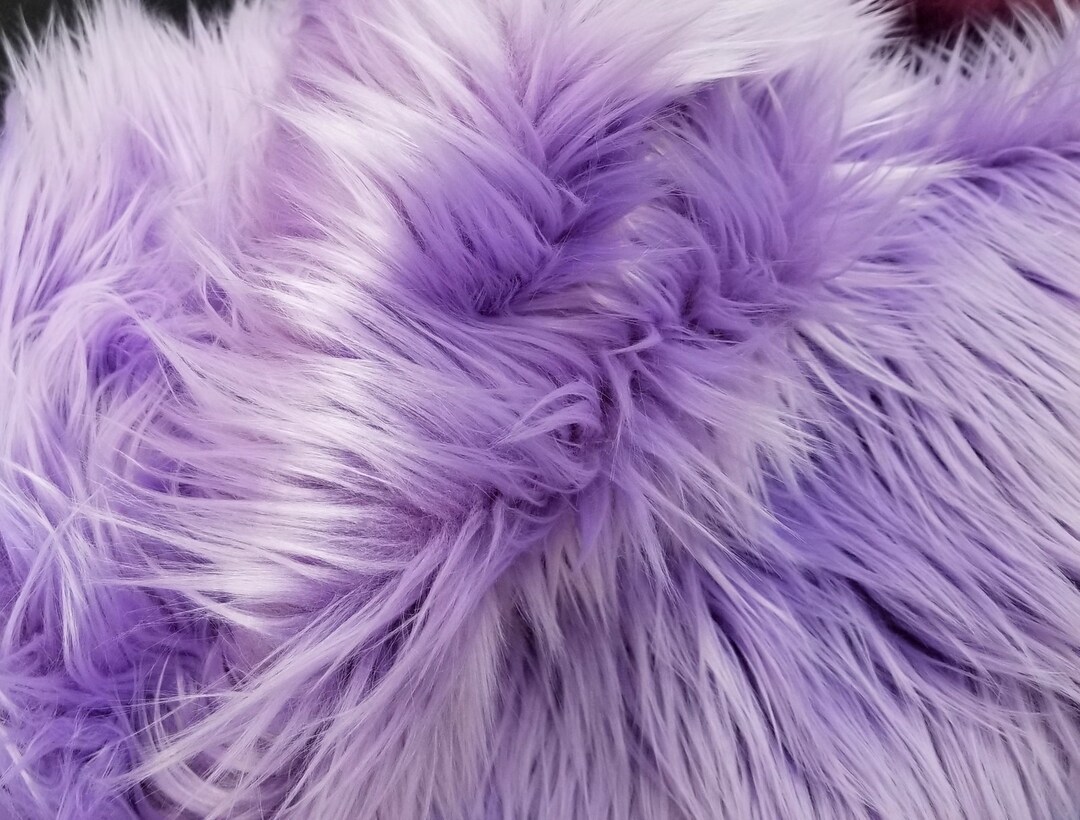 Luxury Long Pile Faux Shaggy Fur Fabric - Sold by the Yard - 60" Wide ...