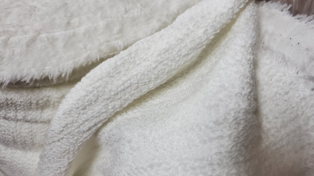 Cotton French Terry , Yard, Ivory , 56" Wide /12 OZ Sold by the Yard - Etsy