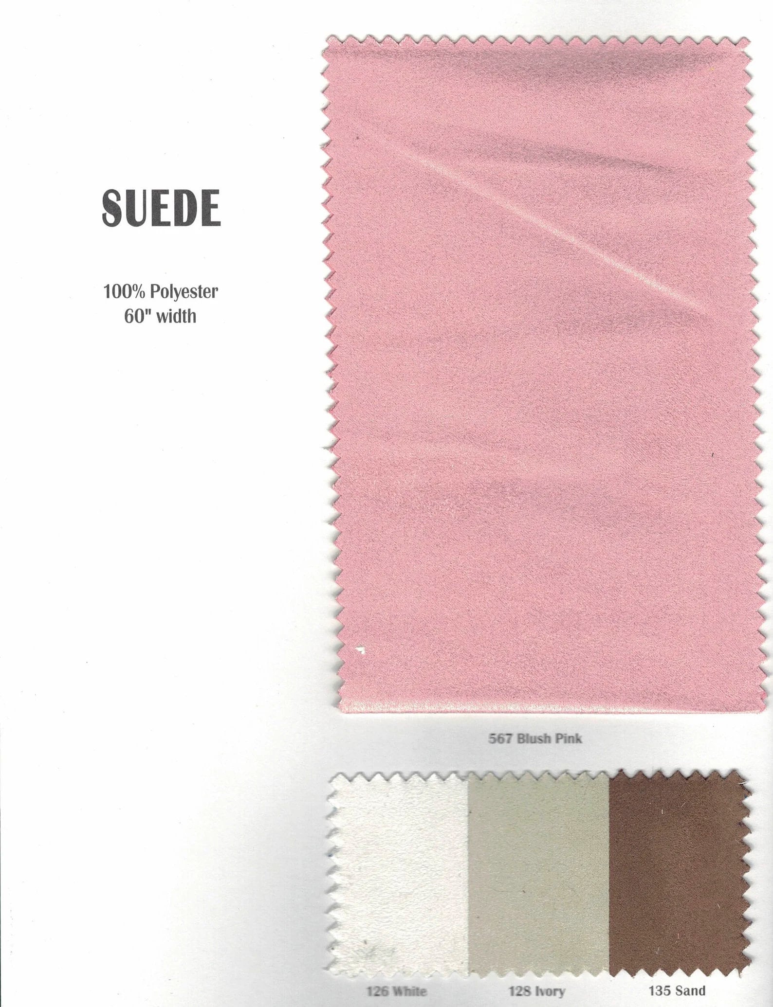 Faux Suede Polyester Microsuede Fabric by the Yard /60" Wide | Faux ...