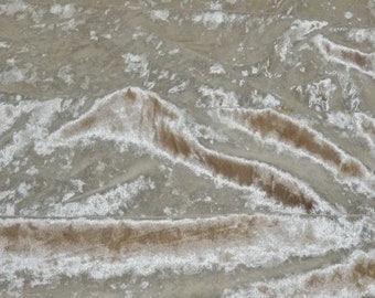 Mya NAVY BLUE Non-wrinkle Mechanical Stretch Polyester Panne Velvet ...