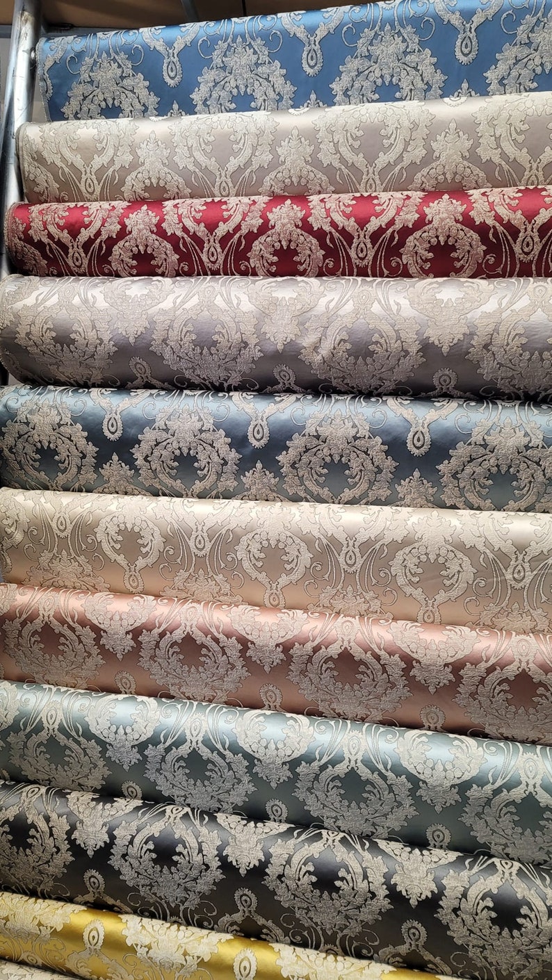 Damask Jacquard Brocade Luxury Elegant Victorya Classic - Etsy