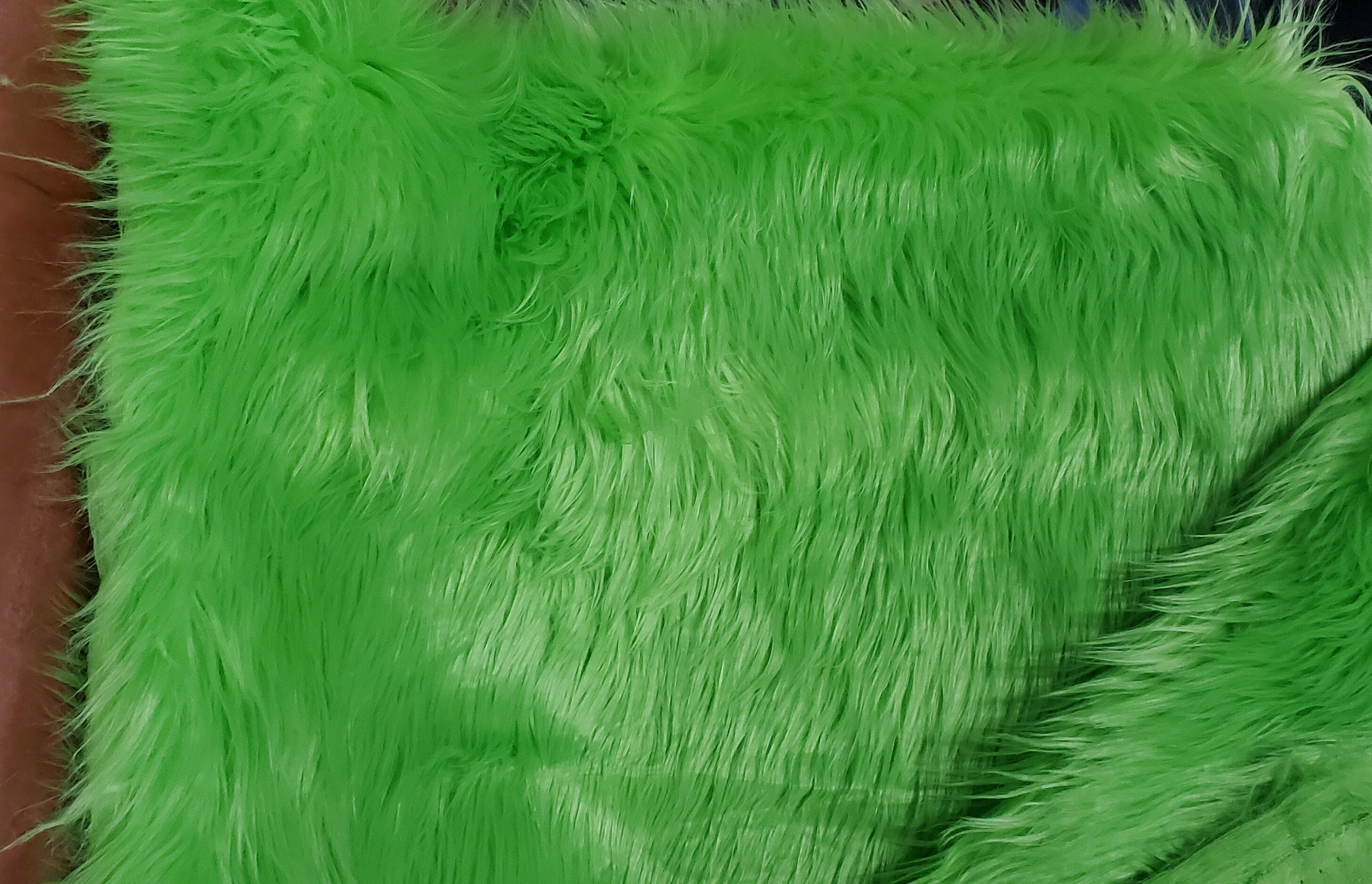 Luxury Long Pile Faux Shaggy Fur Fabric Sold by the Yard - Etsy UK