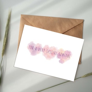 Printable Valentines Day Card, Instant Download, for a Special Someone ...