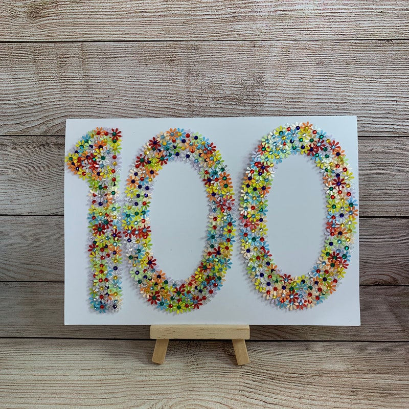 100th Birthday Card - Etsy