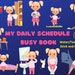 My Daily Schedule Busy Book for Toddler Boys, Daily Routine ...
