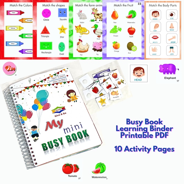 Busy Book - Etsy