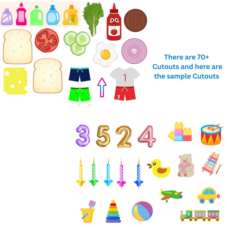 My Daily Schedule Busy Book for Toddler Boys Daily Routine - Etsy