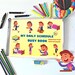 My Daily Schedule Busy Book for Toddler Boys Daily Routine - Etsy