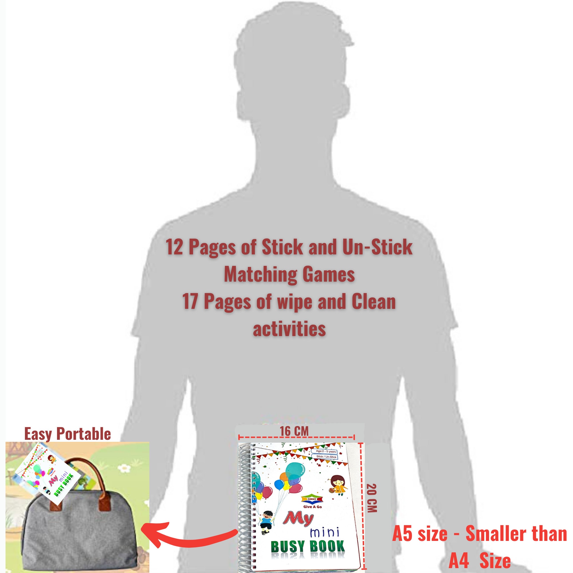 My Mini Busy Book for Kids Preschool Binder, Busy Book Printable ...