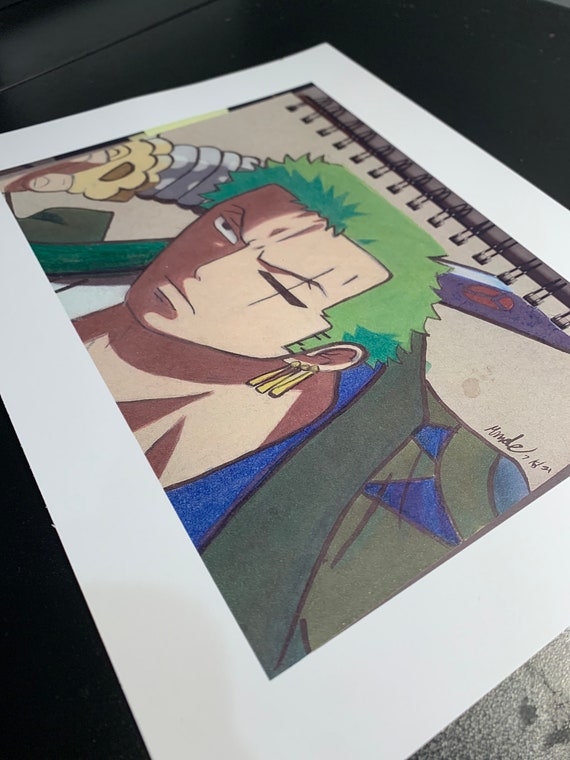 Zoro One Piece Drawing