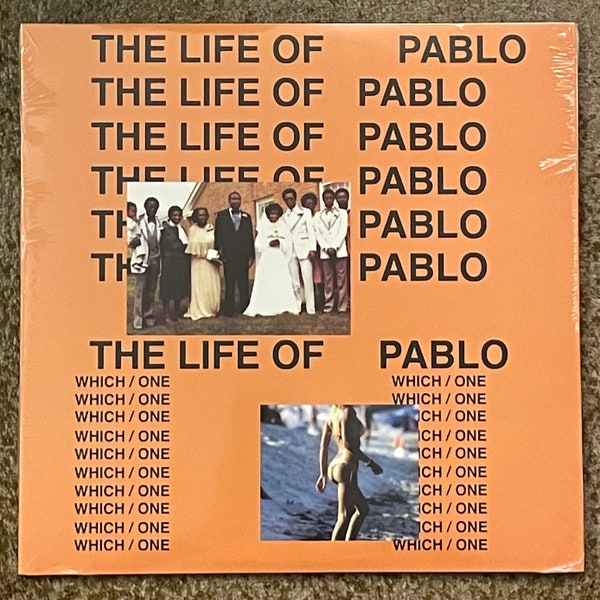 Life of Pablo Vinyl - Etsy