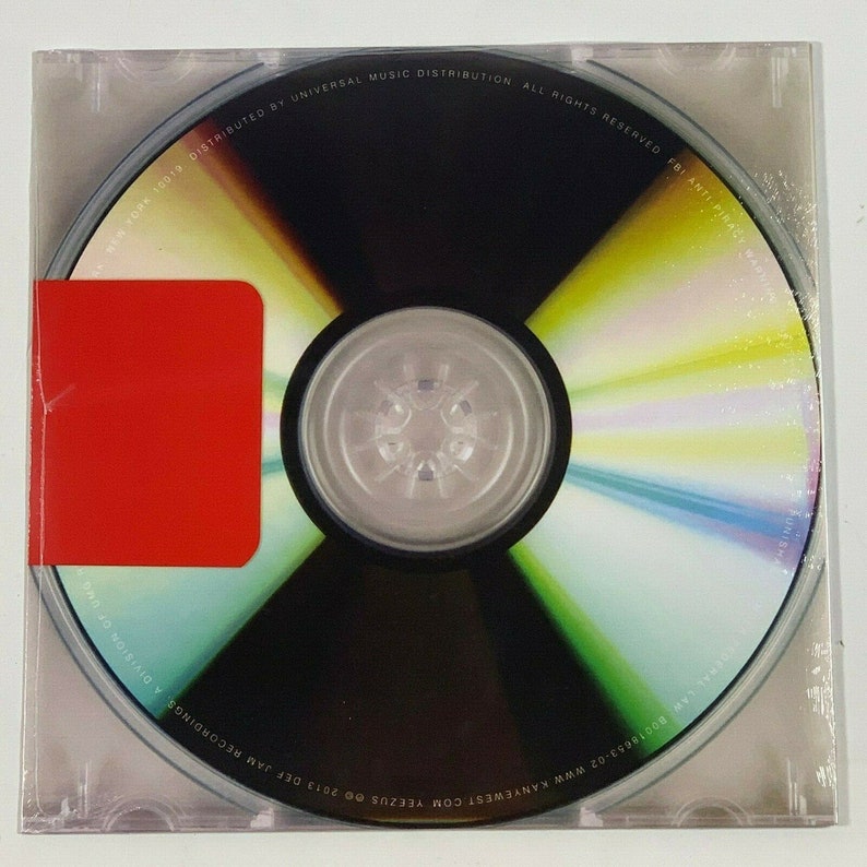 Kanye West Yeezus 1LP Limited 12" Smokey Clear Vinyl Record - Etsy