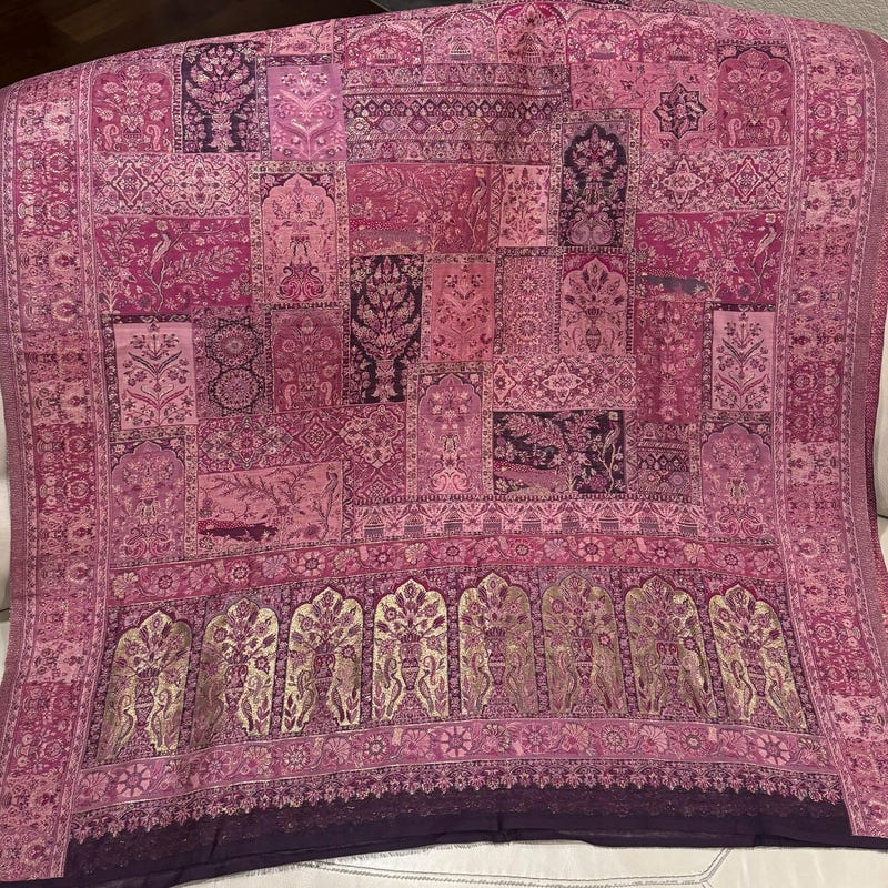 Gold Kani Shawl - Etsy