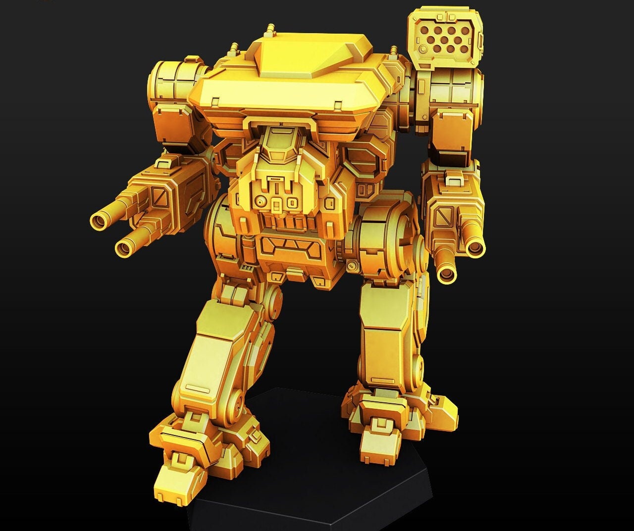 Battletech: Warhawk masakari Prime Miniature - Etsy