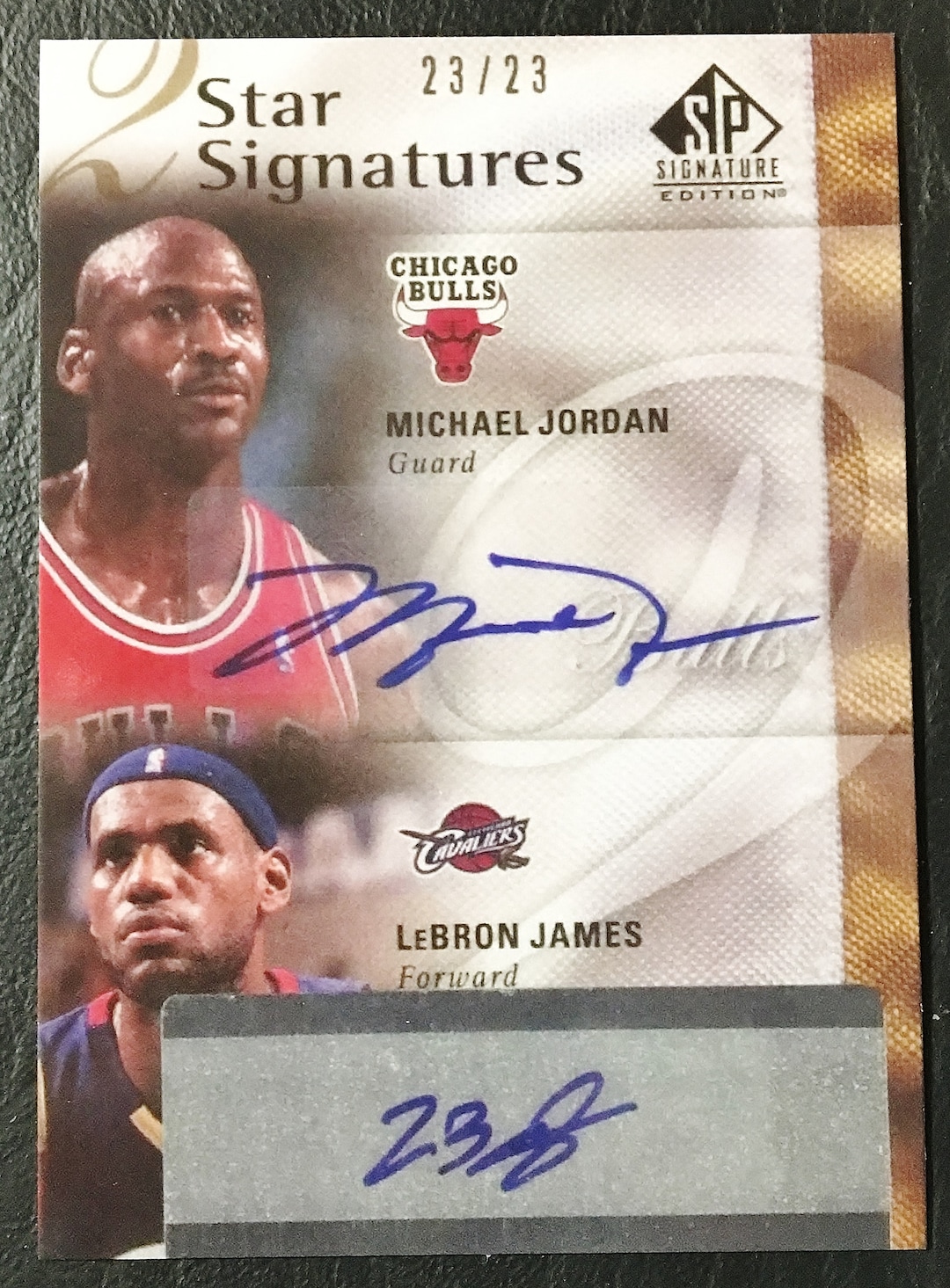 2009-10 Star Signature Michael Jordan Lebron James Facsimile - Etsy