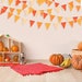 Fall Banner Thanksgiving Banner Fabric Garland Triangle - Etsy
