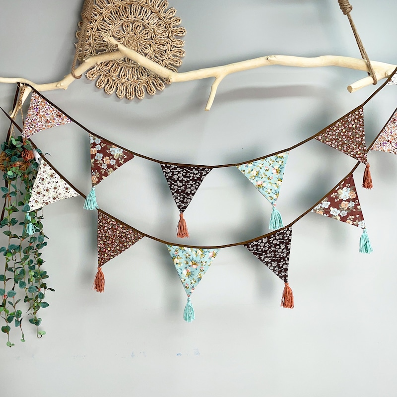 Fabric Bunting - Etsy