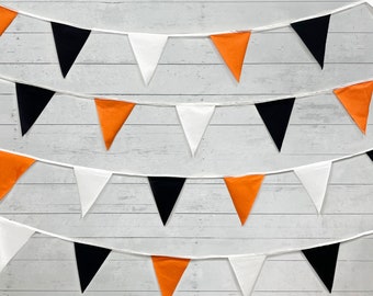 Fall Banner Thanksgiving Banner Fabric Garland Triangle - Etsy