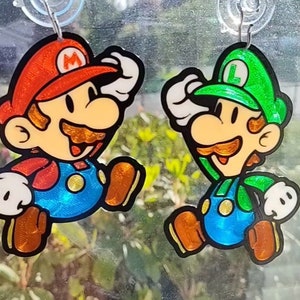 Super Mario Stained Glass - Etsy