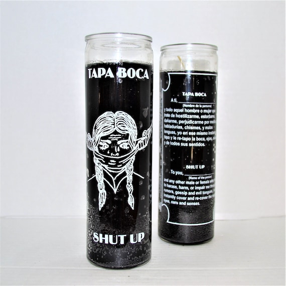 Tapa Boca Veladora Preparada Ritual Para Callar Gente En Tu - Etsy