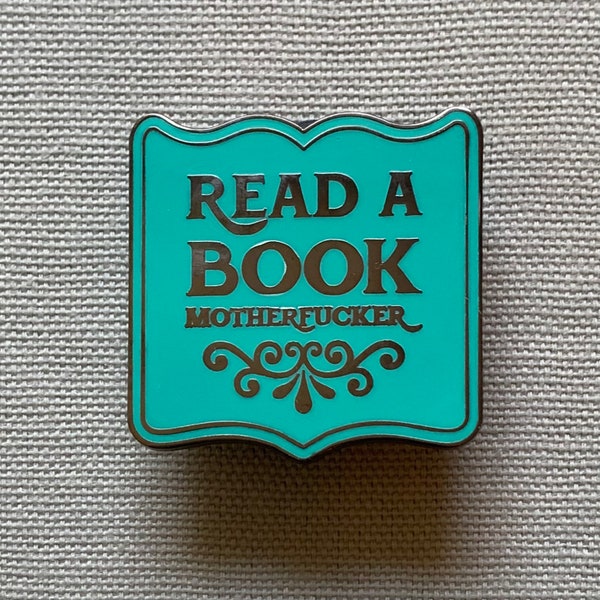 Book Pin - Etsy