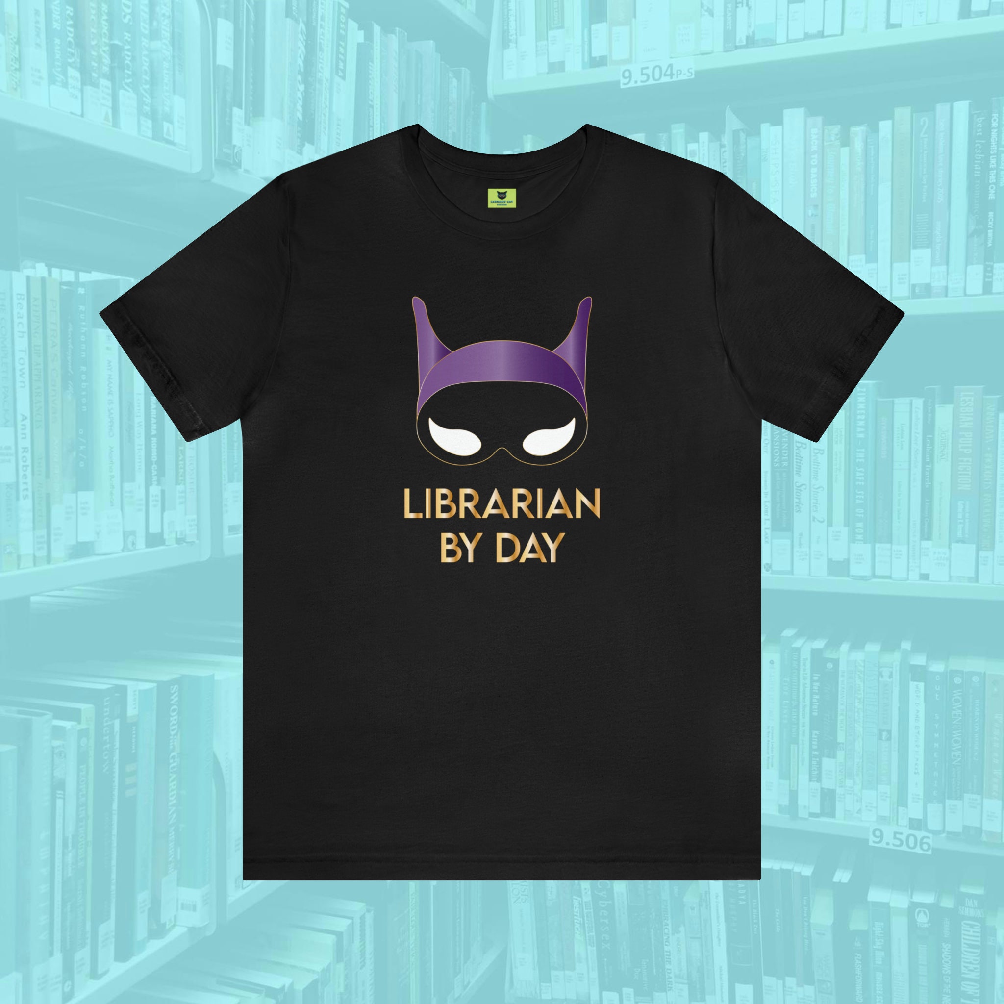 Batgirl Was a Librarian - Librarian by Day - Library Tshirt - Etsy