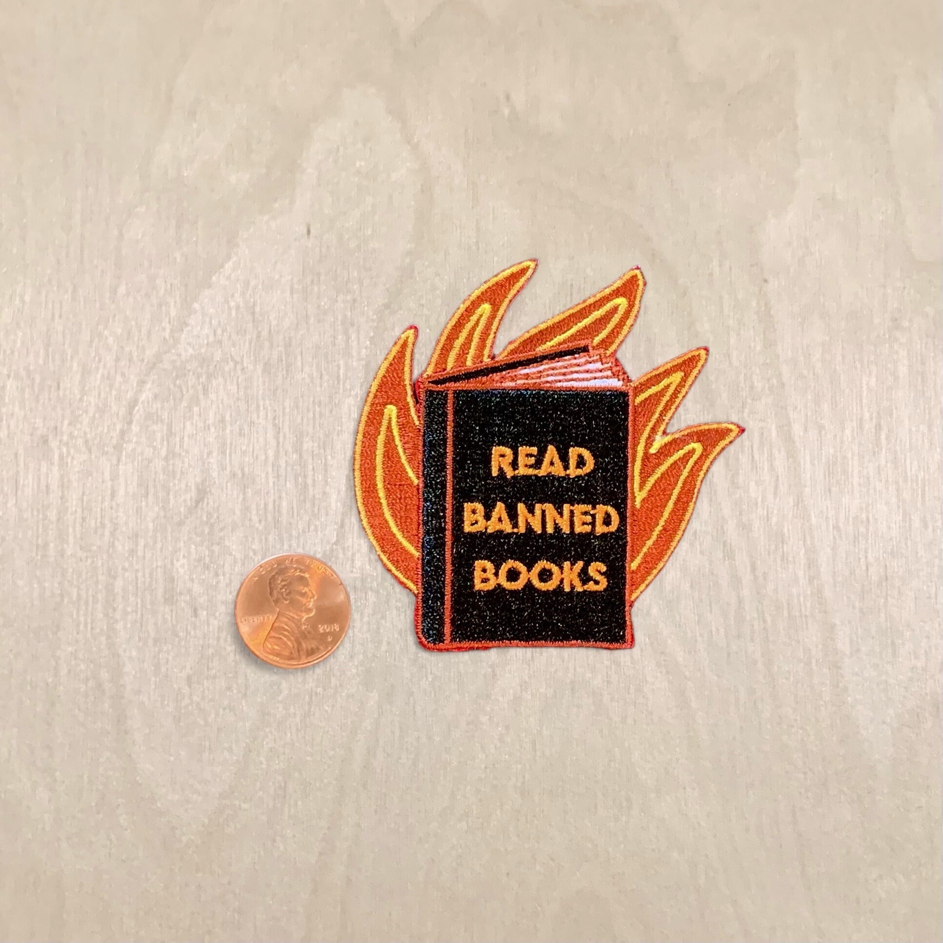 Read Banned Books Patch for Book Lovers and Library Folks - Etsy