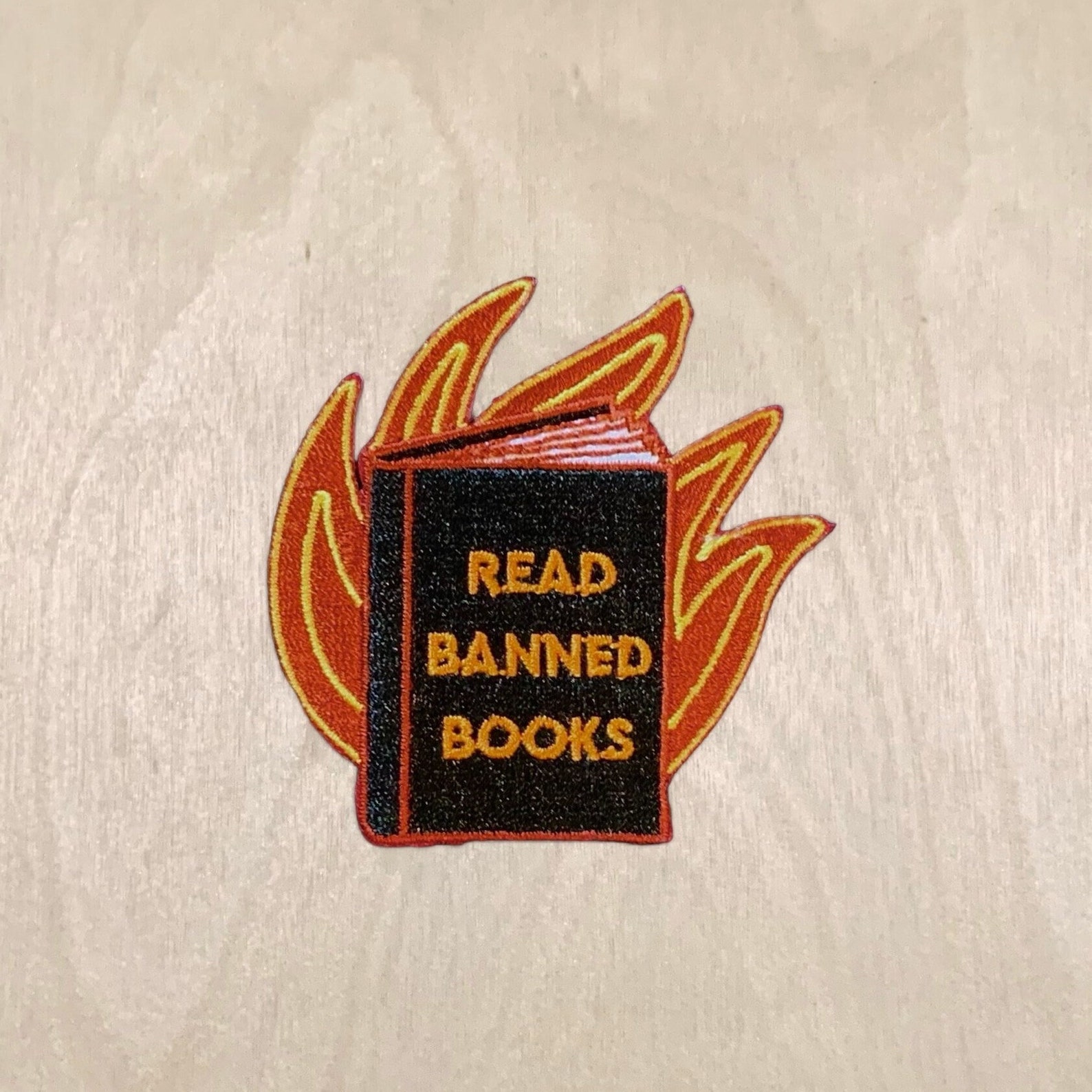 Read Banned Books Patch for Book Lovers and Library Folks - Etsy