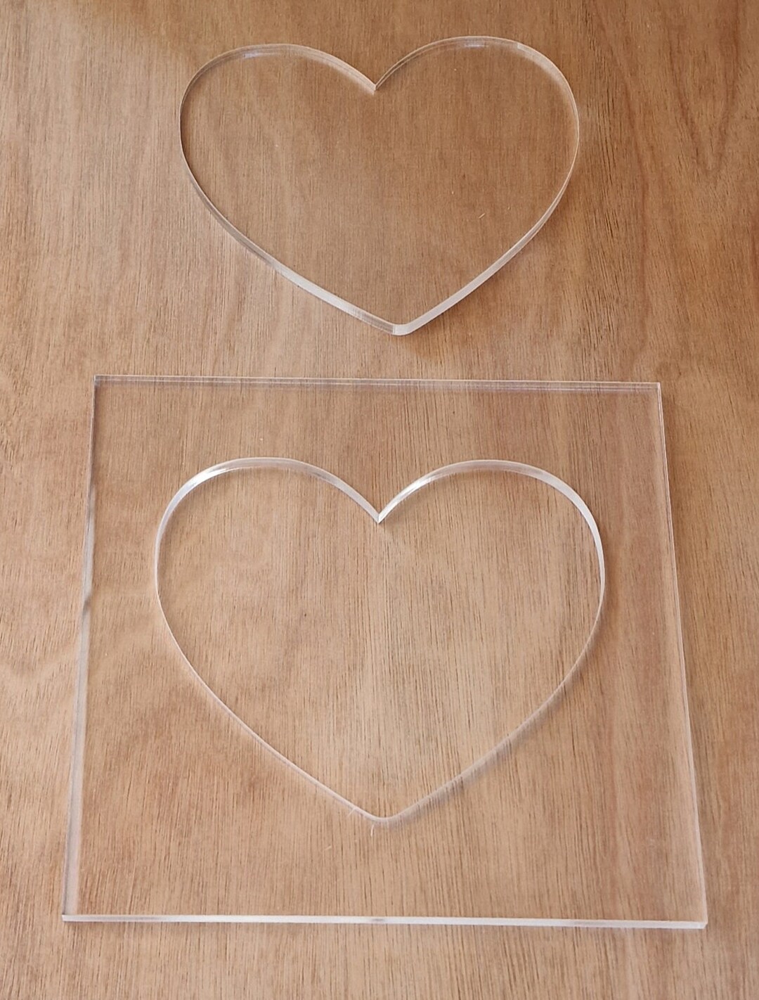 Router Heart Template, Perspex Cut Out, Router Inlay - Etsy UK