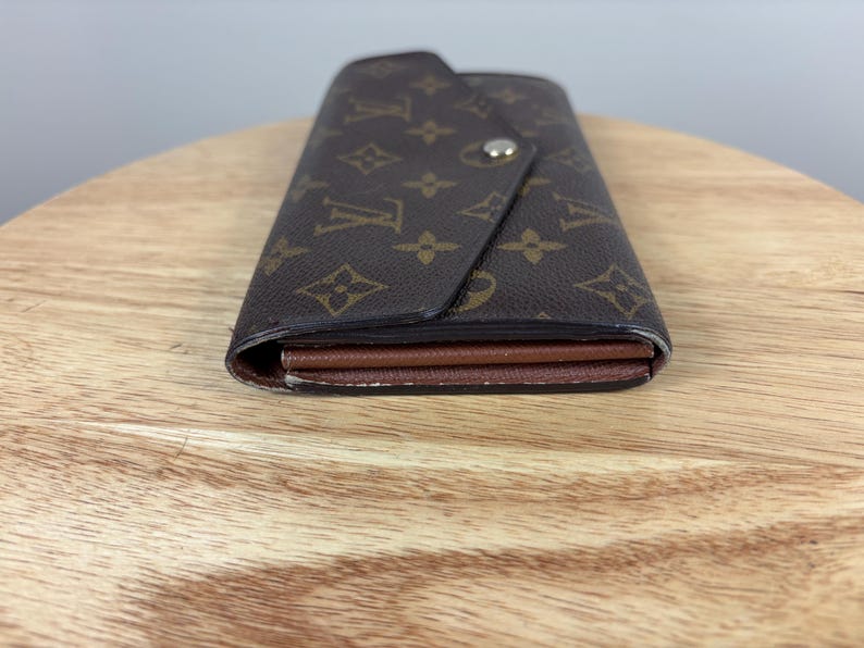 Authentic Louis Vuitton Monogram Sarah Long Wallet - Etsy