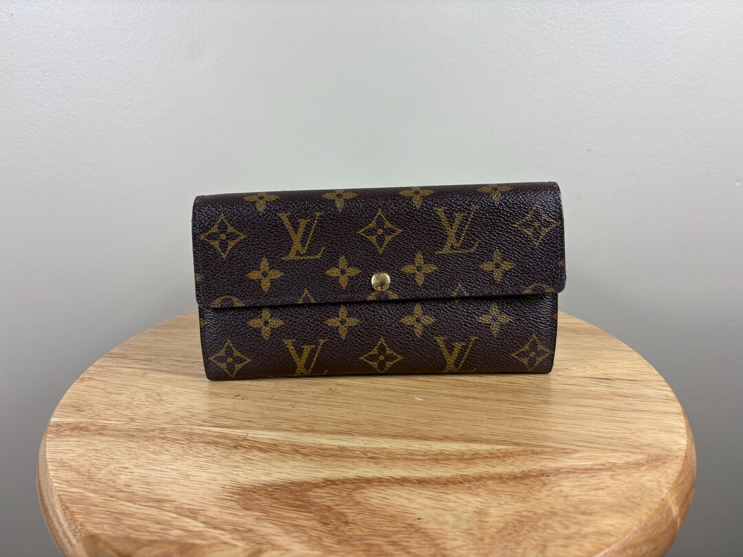 Authentic Louis Vuitton Monogram Sarah Long Bifold Wallet - Etsy