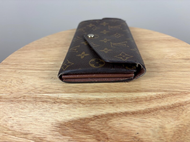 Authentic Louis Vuitton Monogram Sarah Long Wallet - Etsy