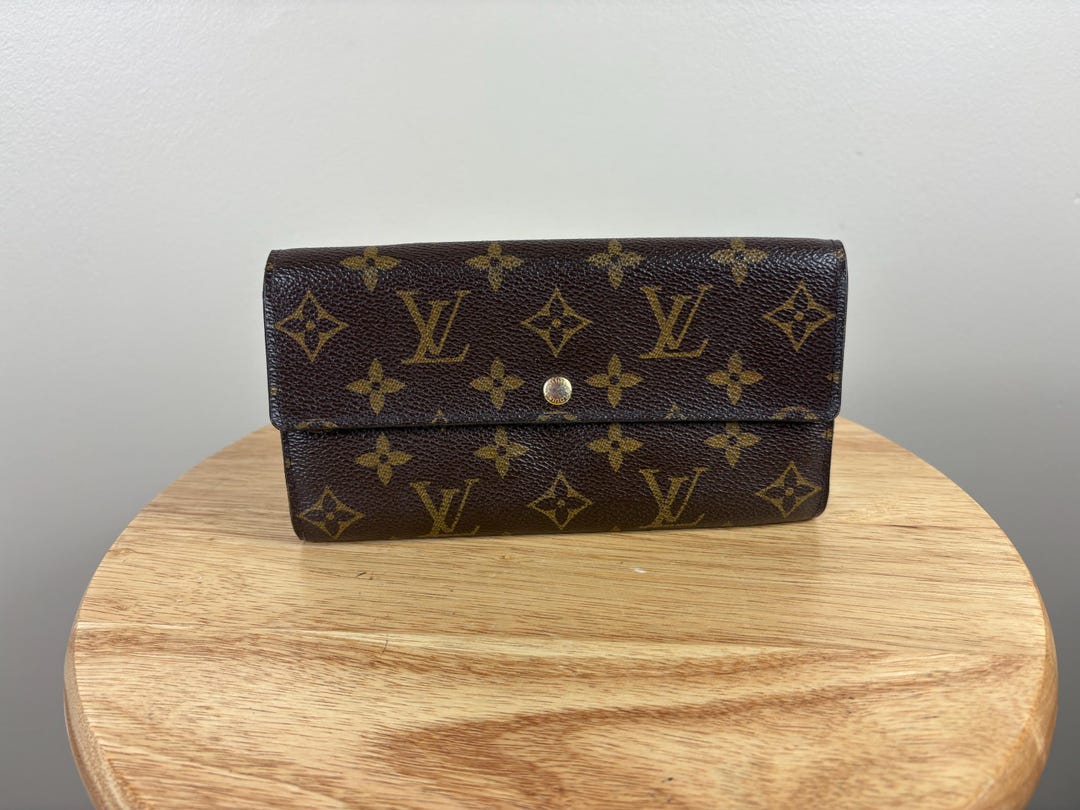 Authentic Louis Vuitton Monogram Sarah Long Bifold Wallet - Etsy