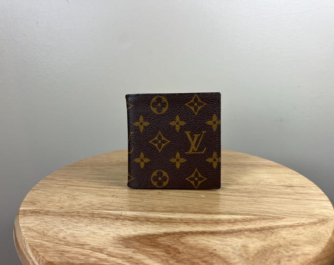 Authentic Louis Vuitton Bifold Wallet Monogram - Etsy