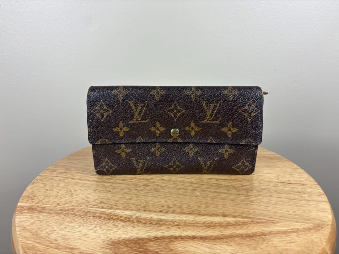 Authentic Louis Vuitton Monogram Sarah Long Bifold Wallet - Etsy