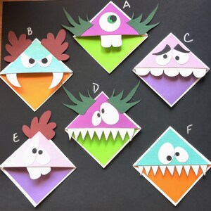 Corner Bookmark - Etsy