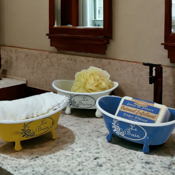 Vintage Soap Dish Bathtub - Etsy