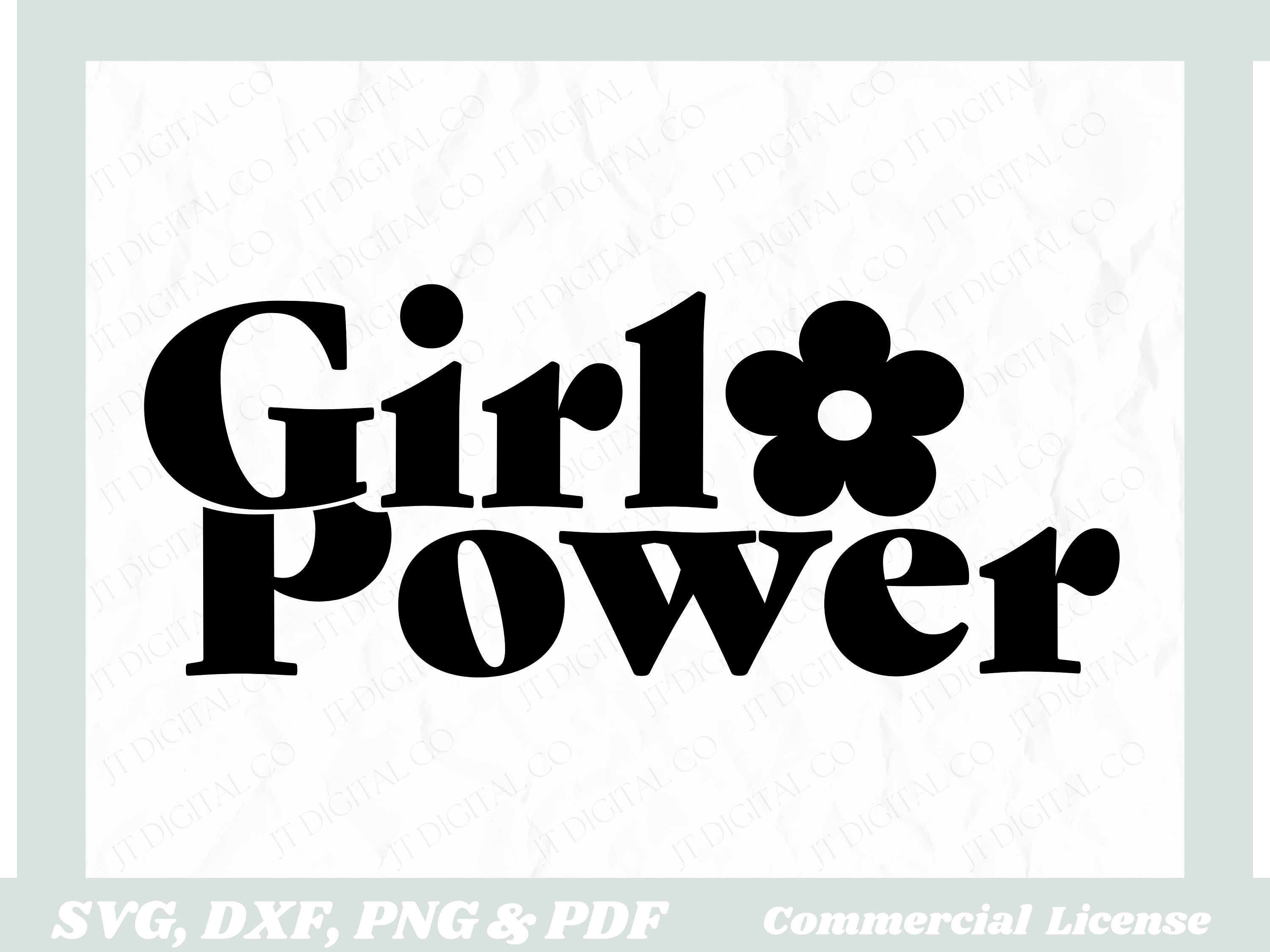 Girl Power Svg, Female Empowerment Svg, Strong Female Svg, Feminist Svg ...