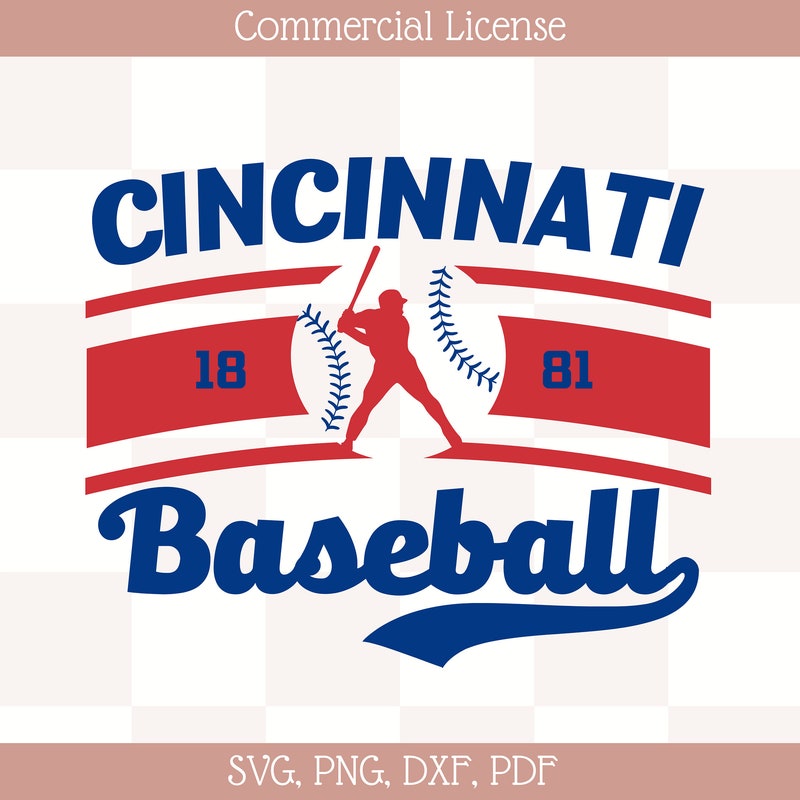 Cincinnati Reds Font Svg - Etsy