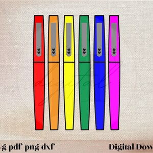 Flair Pen Svg Teaching With Flair Svg Teacher Svg Teacher | Etsy Canada