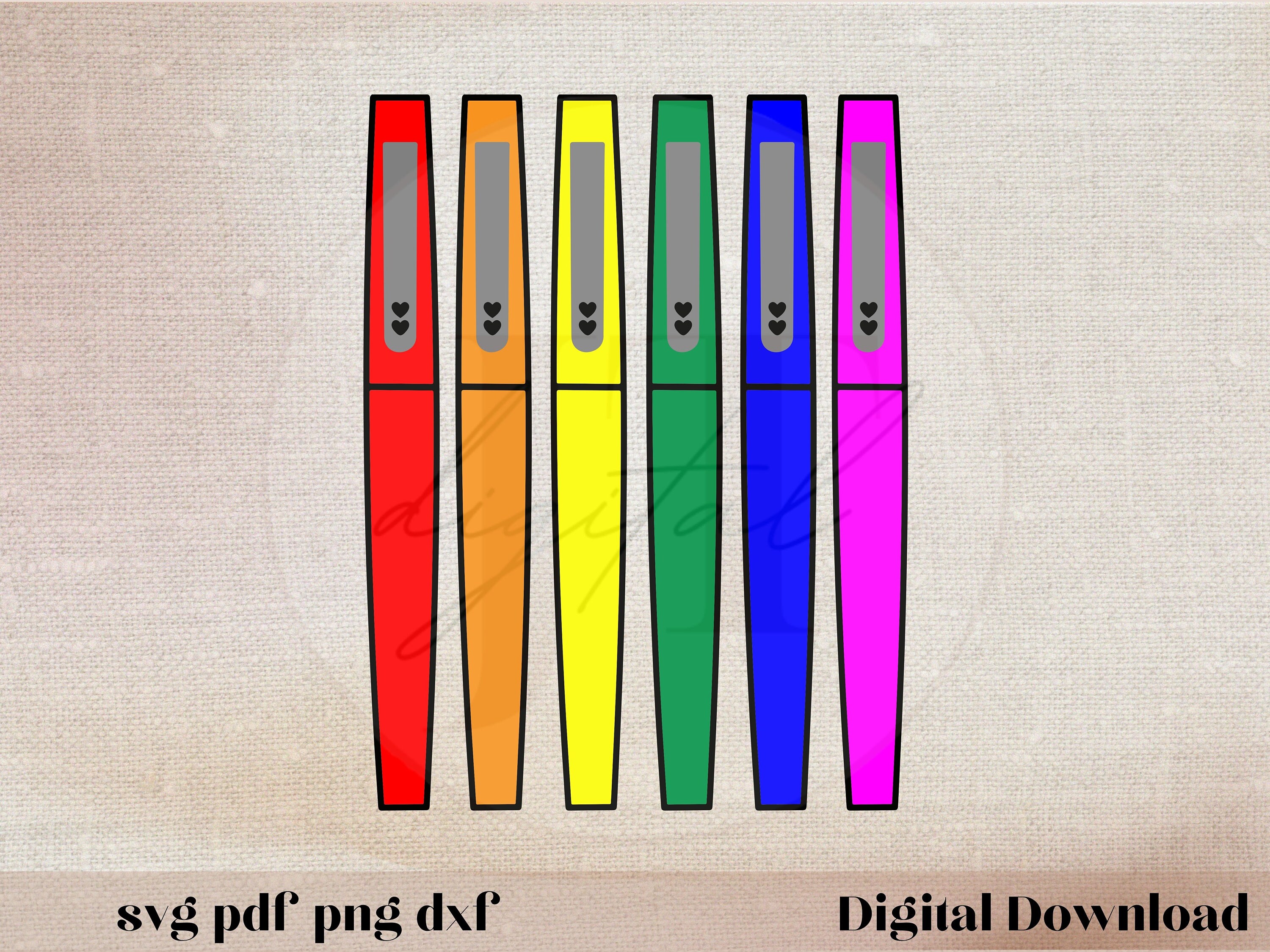 Flair Pen Svg Teaching With Flair Svg Teacher Svg Teacher | Etsy Canada