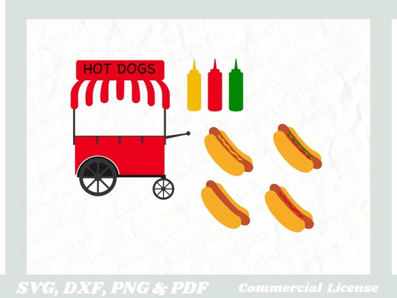Hot Dog Stand Clip Art Png