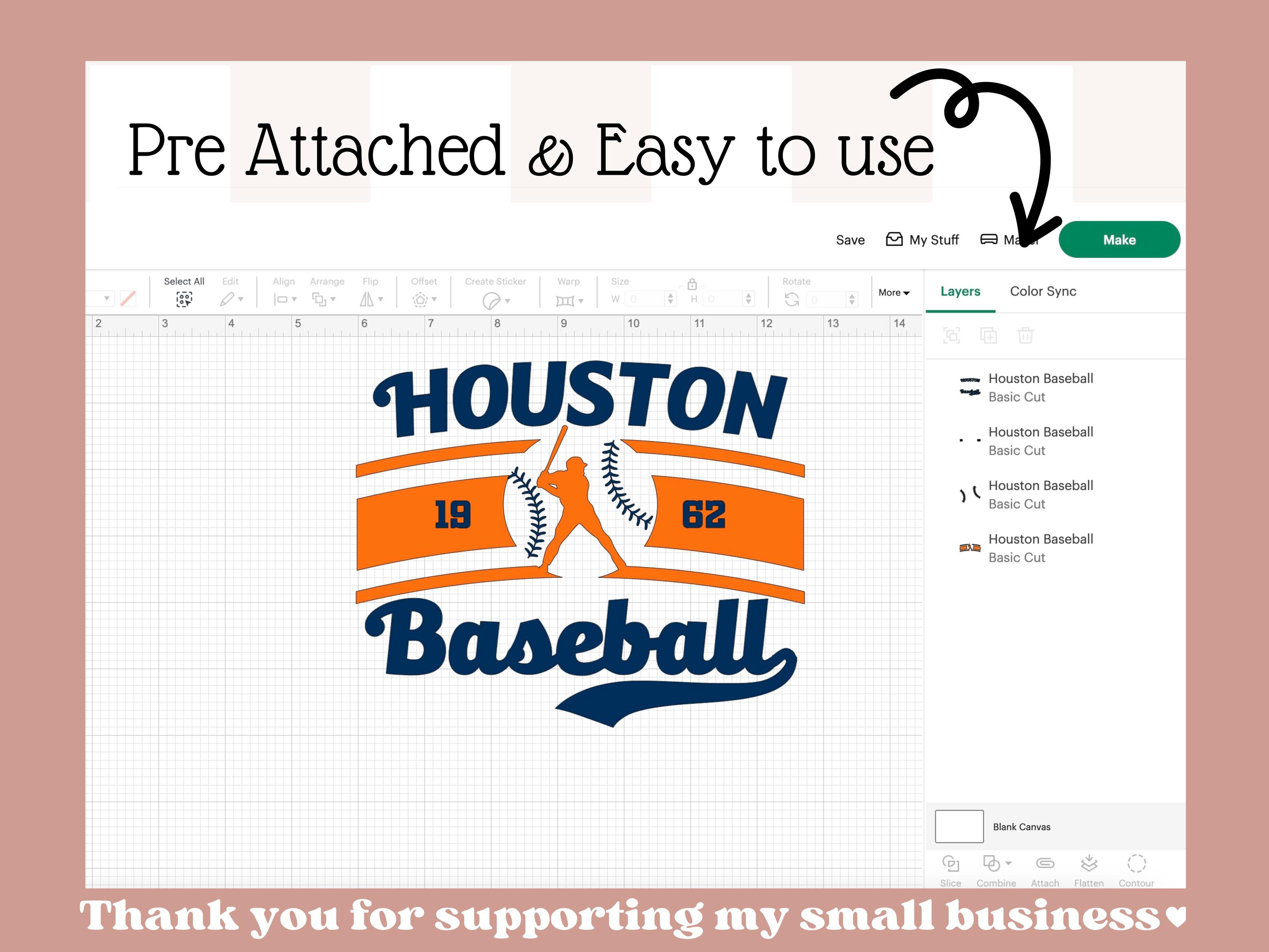 Vintage Houston Astro SVG, Houston Baseball Design, Retro Astros Game ...