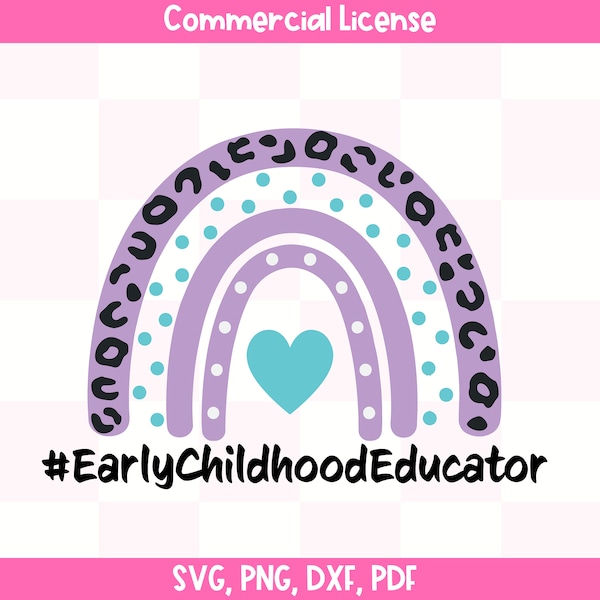 Early Childhood Educator Svg - Etsy Australia