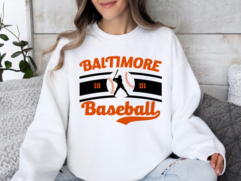 Vintage Baltimore Baseball SVG, Oriole Shirt File (digital) - Etsy