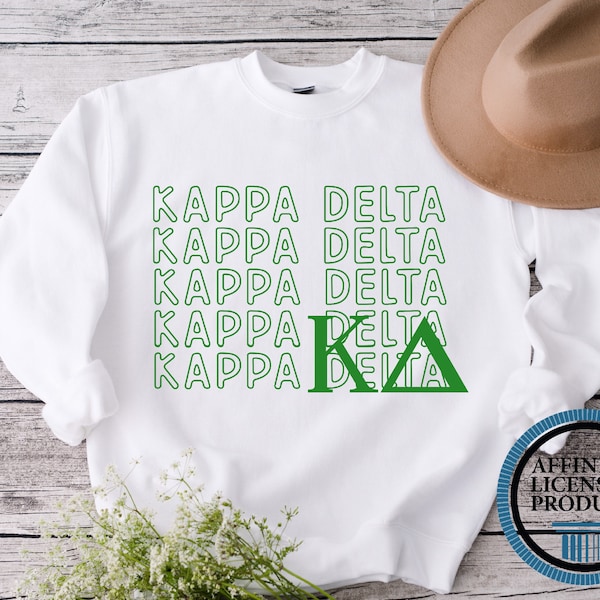 Kappa Delta Letter Shirts - Etsy