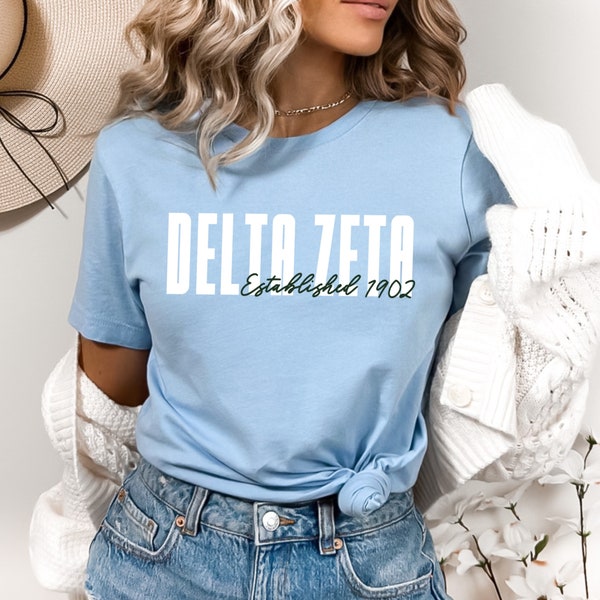 Delta Zeta Shirt - Etsy